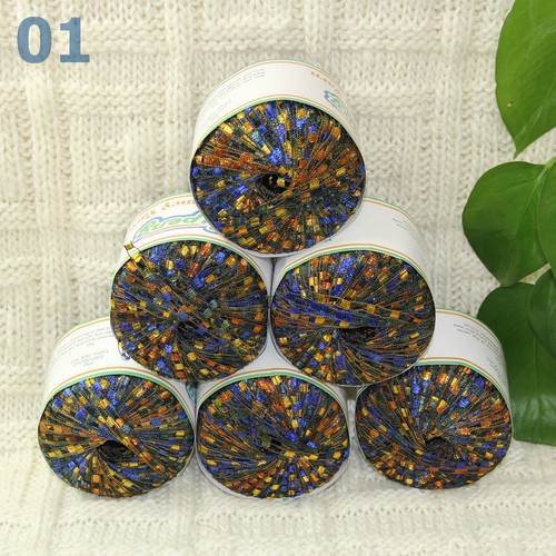 Sale New Lot of 6 Ballsx50g High-quality Nylon Ladder Track Knitting ...