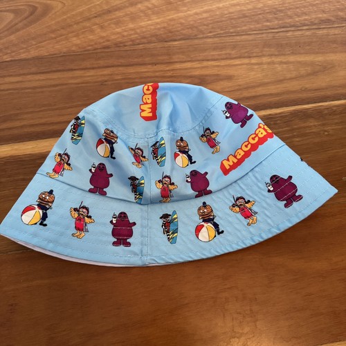 McDonald's AU 2025 Macca's Run Squad Down Under Bucket Hat NEW - BLUE ...