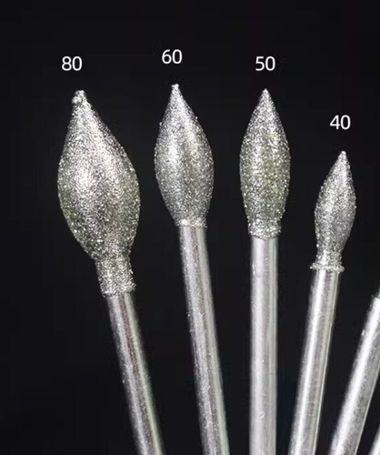 J Needle Olive Needle Jujube Core Nail Jade Carving Grinding Head 3.0mm ...