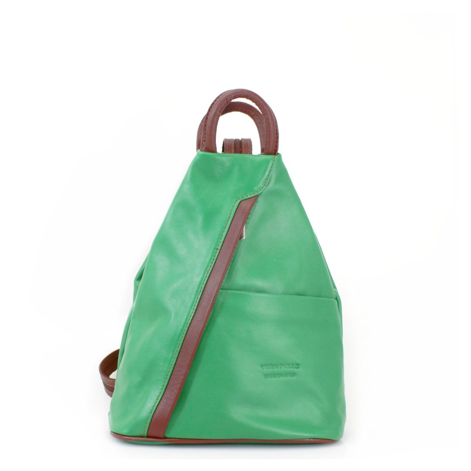 New Colour Ladies VPR244 Soft Vera Pelle Leather Rucksack GIrls ...