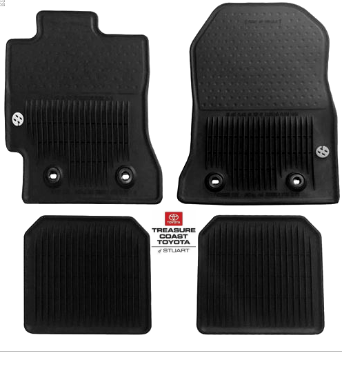 NEW OEM TOYOTA TOYOTA 86 & FR-S 13-2020 ALL WEATHER FLOOR MATS 4-PIECE ...