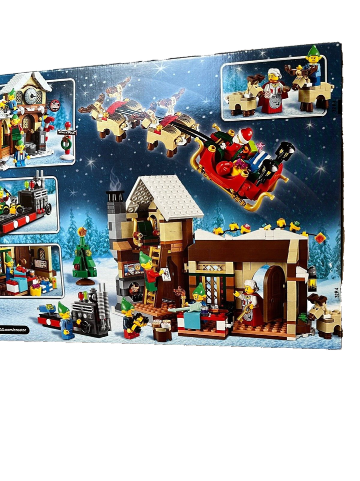 LEGO Creator Santa's Workshop 10245 NEW in Sealed Box 883 pcs. ages 12 ...