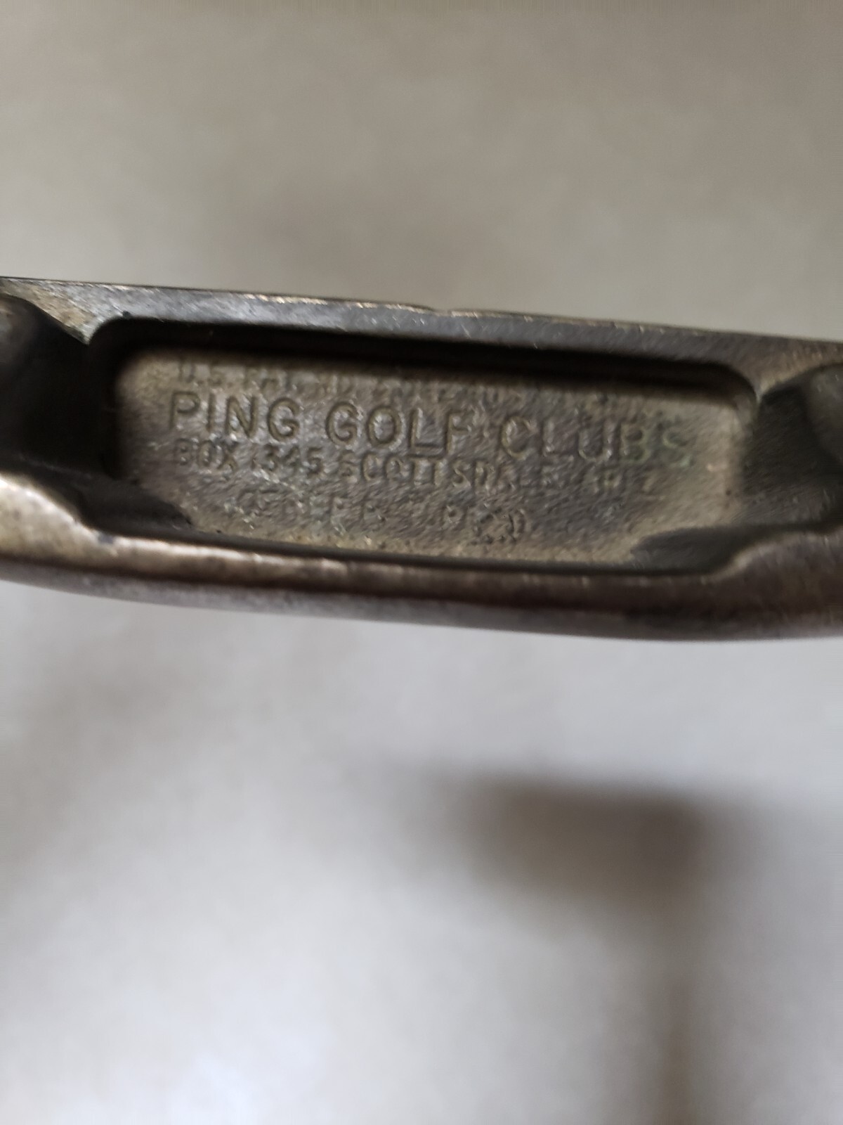 Ping Kushin Putter Box 1345 Scottsdale Ariz Vintage | eBay