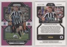 2022-23 Panini Prizm Premier League - Pink Prizm #182 Elliot Anderson ...