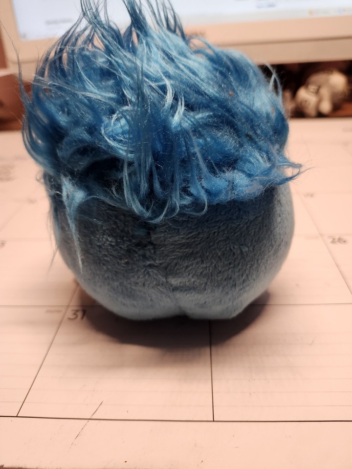 Disney's Club Penguin Blue Puffle Stuffed Plush Smirking 5" Jakks ...