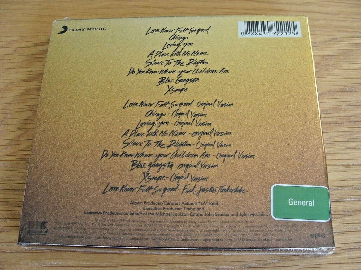 Michael Jackson Xscape Deluxe Cd