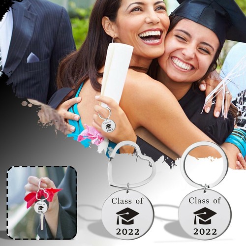 2022 Personalized Graduation Keychain Key Ring Graduation Gift ...