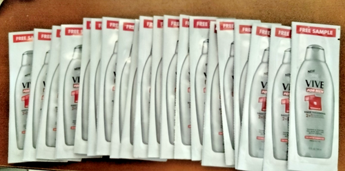 20 L'Oréal Vive For Men Thickening 2-in-1 Shampoo & Conditioner Sample ...