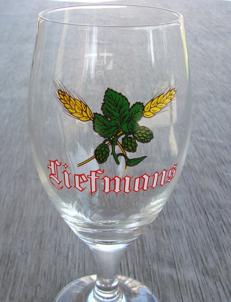 Enamel Beer Glass Advertising Beer LIEFMANS - Pub | eBay UK