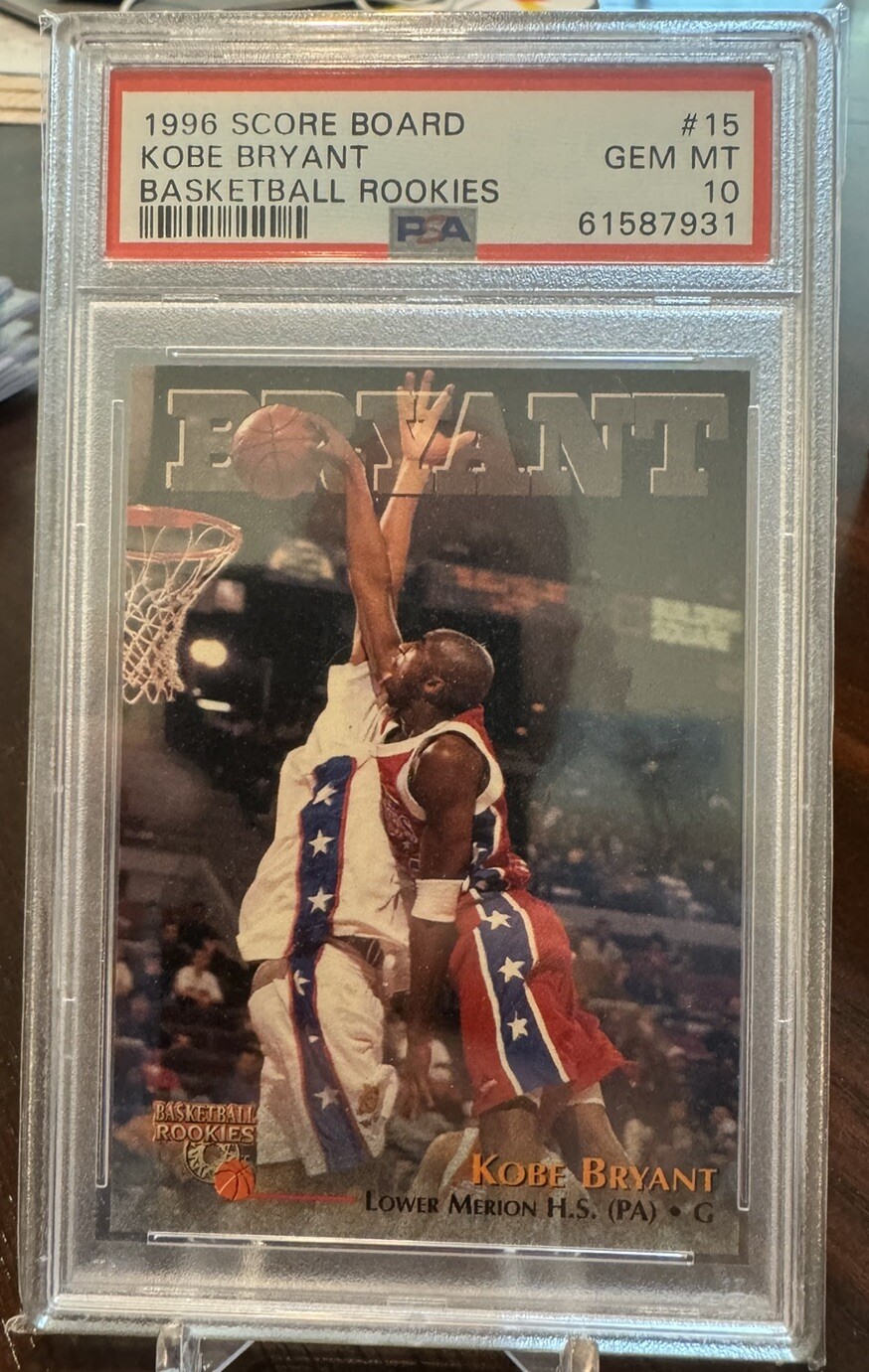 Kobe Bryant 1996 Score Board #15 Basketball Rookies Price Guide ...