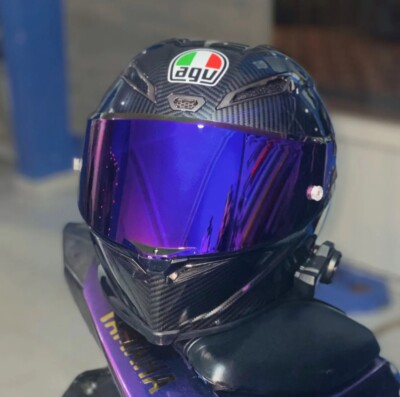 AGV PISTA GP R GP RR Corsa R Purple Silver Visor | eBay