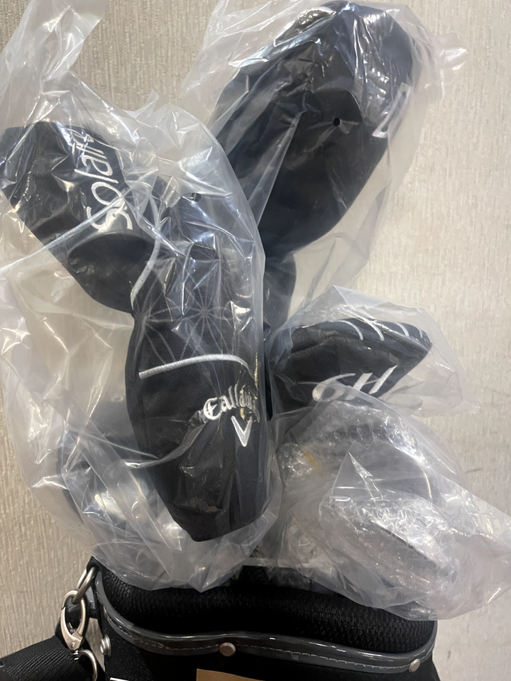 CALLAWAY SOLAIRE ladies' Black Club Set with Caddy Bag 8pc 2018 model ...