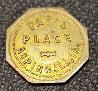 ASPINWALL,IOWA TOKEN, L681 | eBay