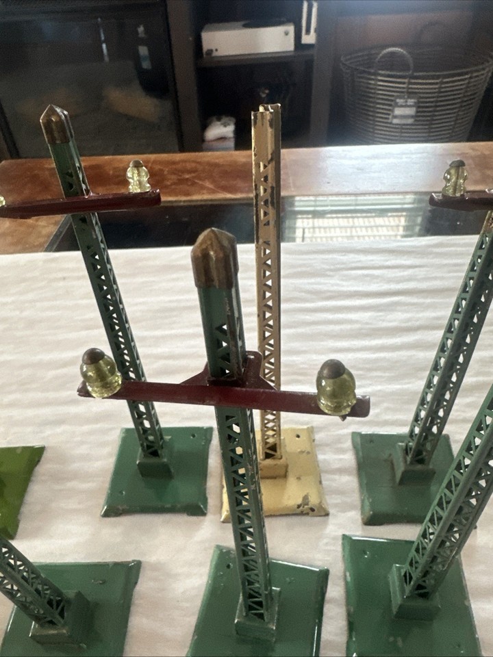 Lionel #60 Prewar Telegraph Poles Set of 8 And Other Parts | eBay