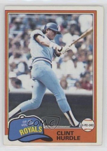 1981 O-Pee-Chee Gray Back Clint Hurdle #98 y8y | eBay