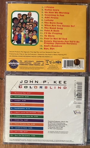 John P. Kee 4 CD Lot: The Legacy Project, Lil Rufus, Colorblind & Level ...