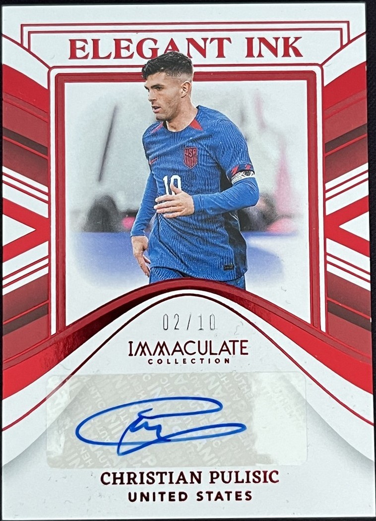 2023-24 Panini Immaculate Collection - Elegant Ink Christian Pulisic # ...