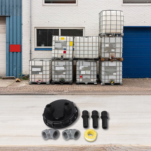 Bouchon IBC de construction robuste 163 mm avec connecteur rapide 25 mm ...