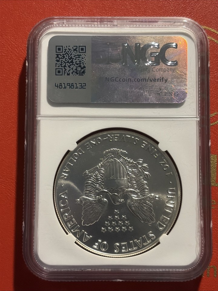 1987 1 oz Silver American Eagle MS-69 NGC | eBay