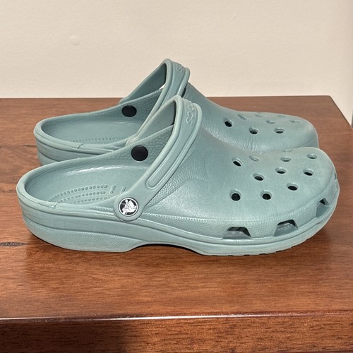 Crocs Classic Clog Comfortable Water Friendly Sage Green Woman’s 10-11 ...