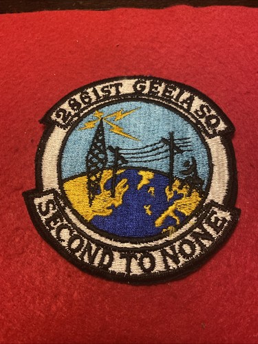 1950s - 60s USAF 2861st GEEIA Squadron Patch - Embroidered -No Glow | eBay