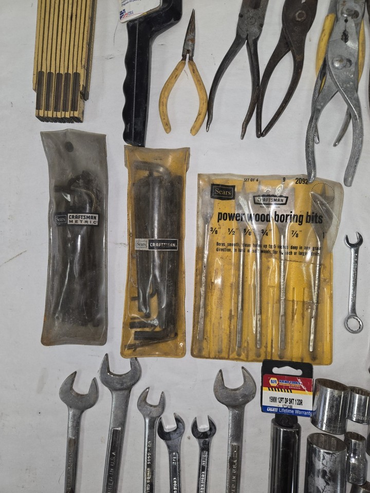 Lot Of 59 Random Hand Tools Some Craftsman | eBay
