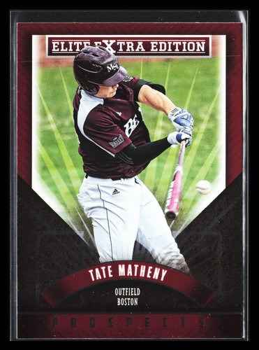 Tate Matheny 2015 Panini Elite Extra Edition ROOKIE #112 Boston Red Sox ...
