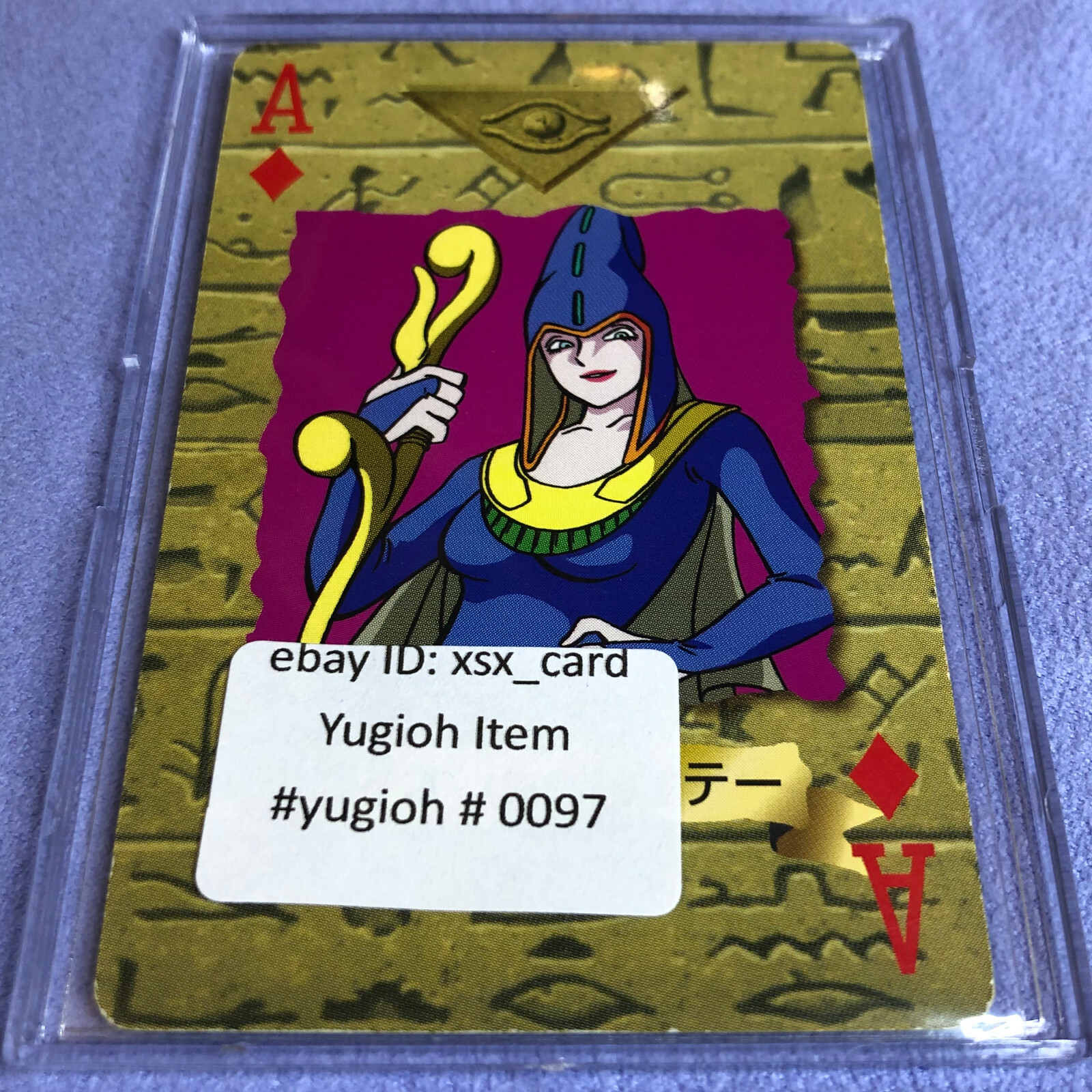 Yu-Gi-Oh! 1998 Japanese Poker - Toei Animation - Violet Hecate - #0097 ...