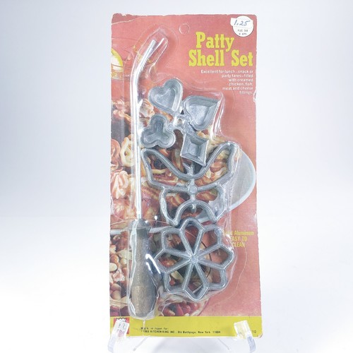Vintage PATTY SHELL SET - Kitchen King Inc. 1969 No. 110 - SEALED NEW ...