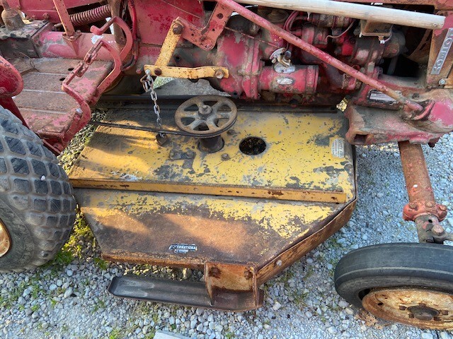 Farmall Cub IH tractor ORIGINAL Danco Belly mower shown ONLY RARE HARD ...