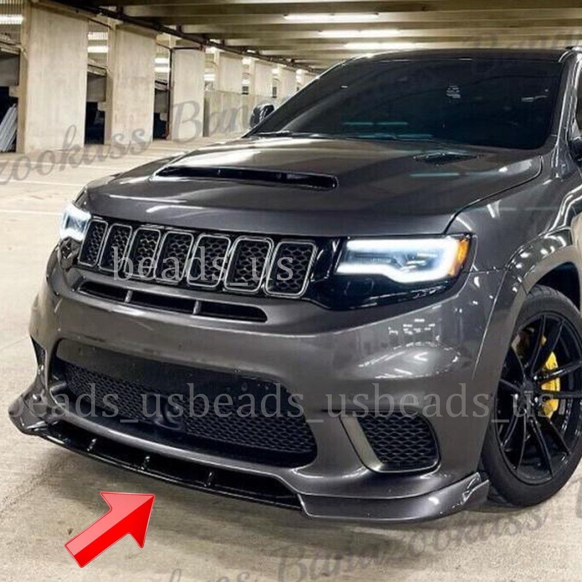 Jeep Srt8 Bumper Jeep Grand Cherokee SRT8 Gets Ferrari Treatment For