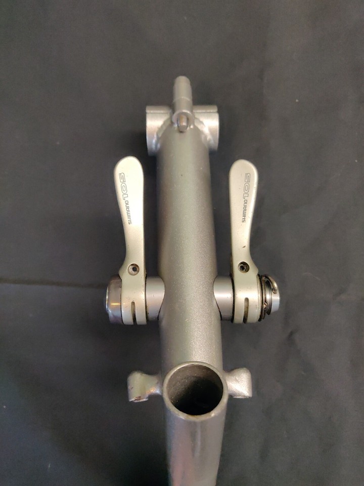 RARE Quill stem with integrated shifter mounts, Shimano 105 SL-1055 ...