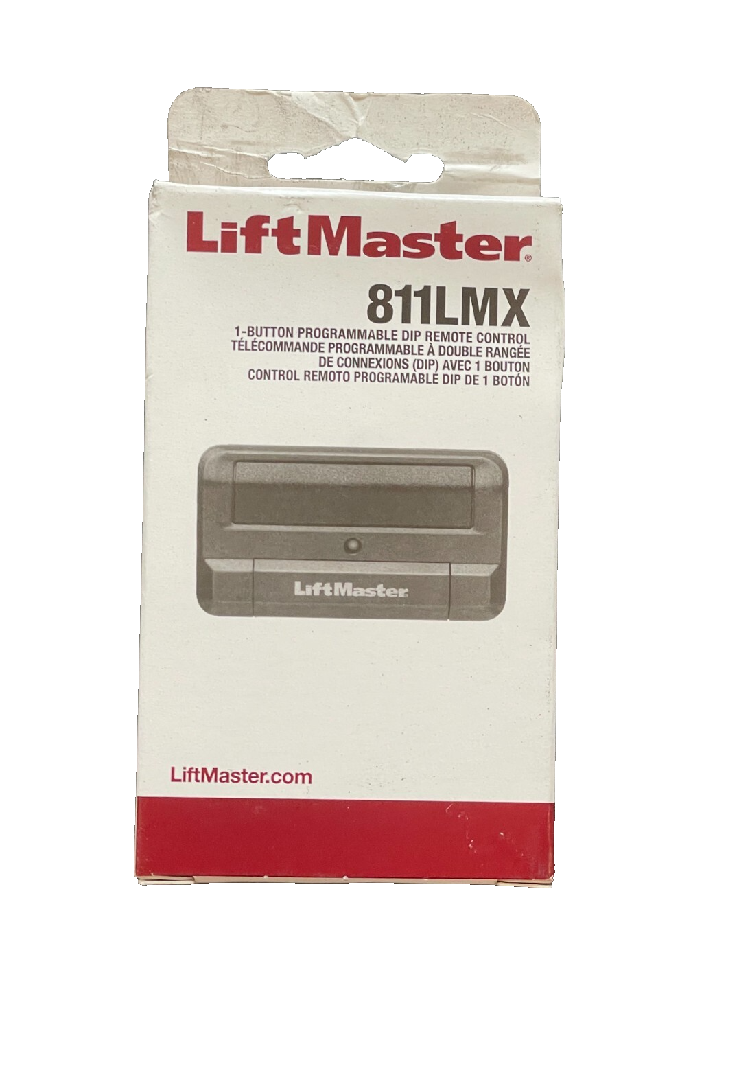 LiftMaster 811LMX 12 Code Switch Gate Remote - 811LMXMC for sale online ...