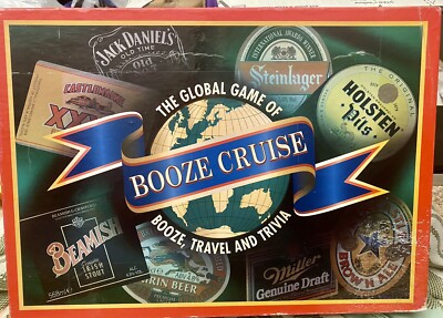 Booze Cruise Vintage Board Game 1995 2-6 Players Culture Party Game | eBay