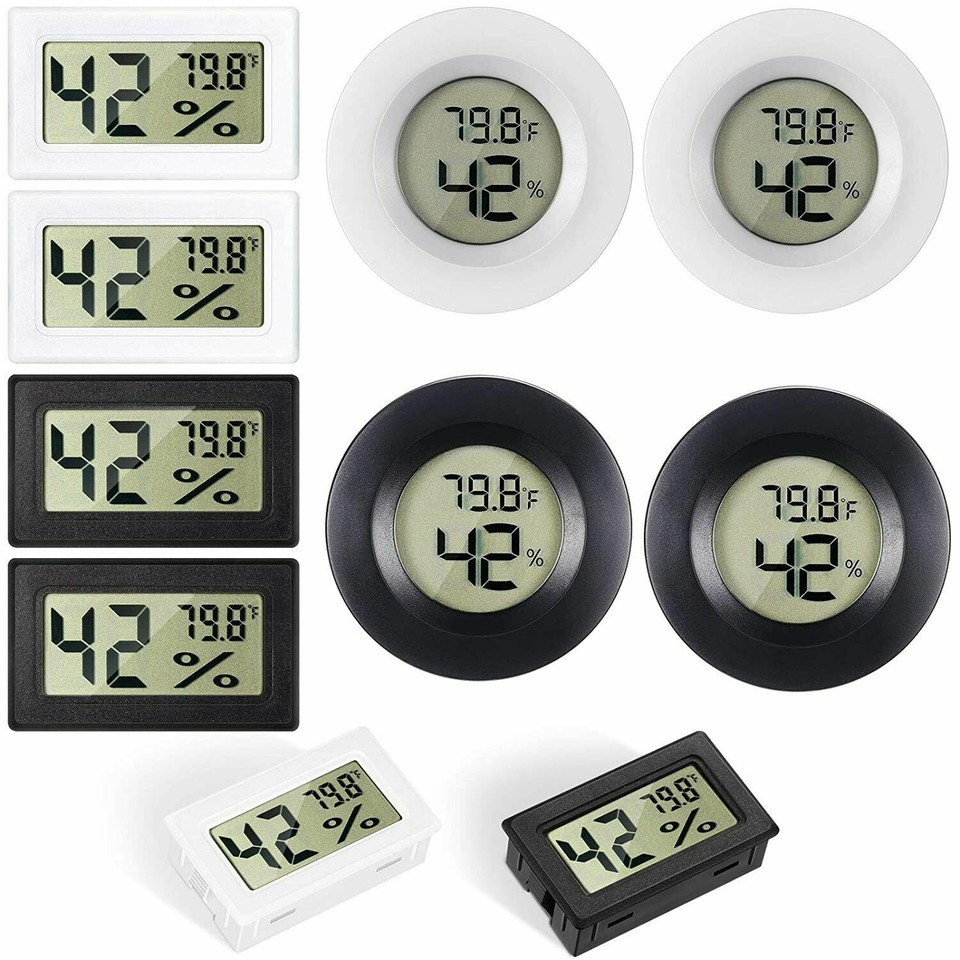 Mini Digital Electronic Temperature Humidity Thermometer LCD Monitor ...