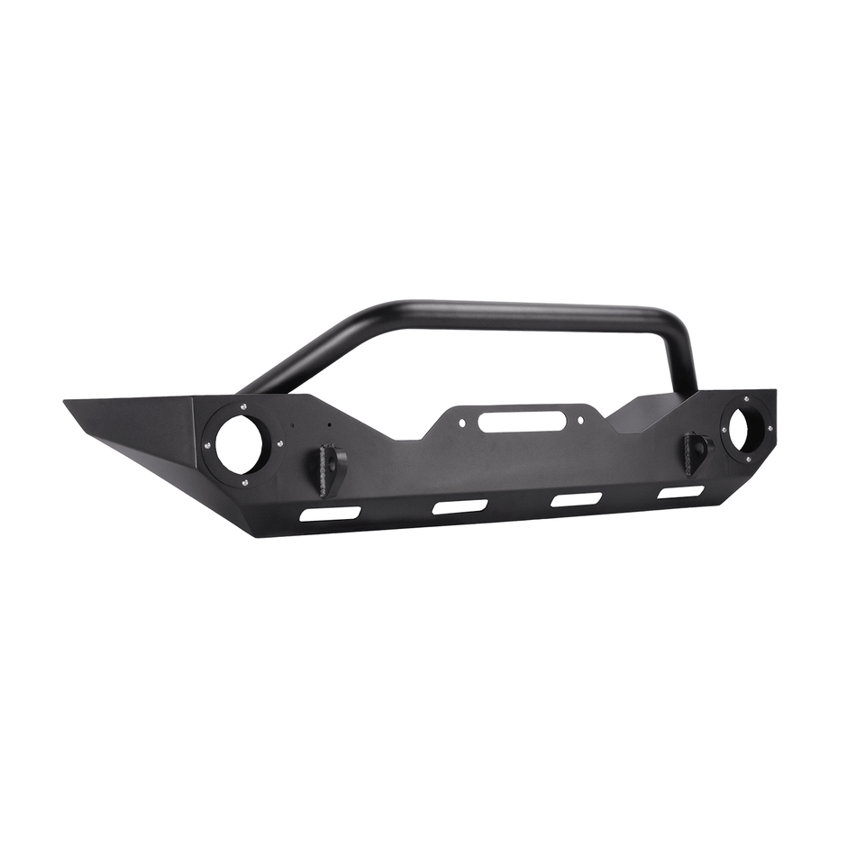 Front Bumper w/D-Rings Shackles for 2018-2023 Jeep Wrangler JL JLU ...