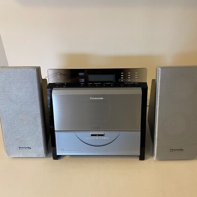 Panasonic SA-EN7 CD Stereo System MP3/CD-R/RW AUX-IN - No Remote Tested ...
