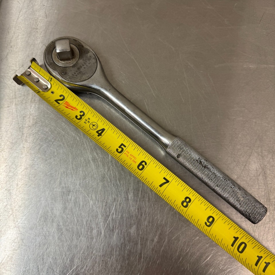 Vintage PROTO Professional 5449 1/2" Drive Knurled Handle Ratchet MADE ...