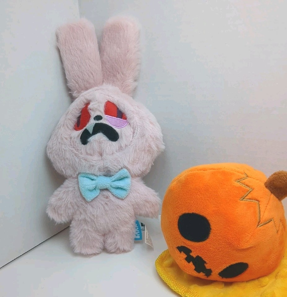 4 Barkbox Dog Toys Two New Baddie Bye Gourd Boy Smashing Pumpkin Bad ...