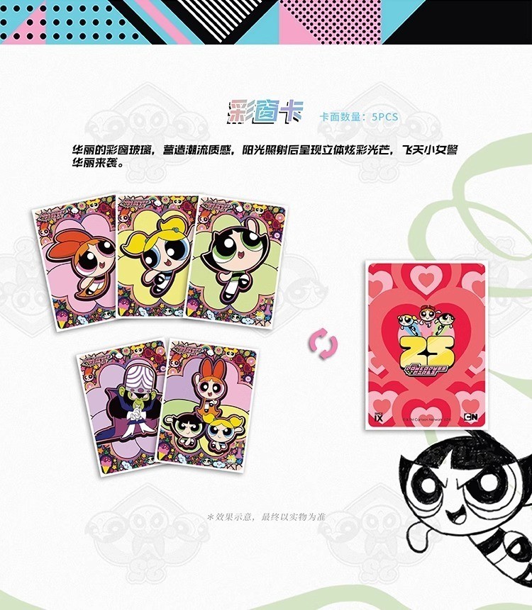 The Powerpuff Girls 25th Anniversary Collectible Card Sealed Booster ...
