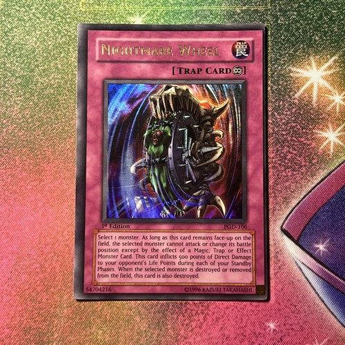 Yugioh MP Nightmare Wheel Miscut (MC) Misprint ERROR PGD-106 1st Edition Ultra | eBay