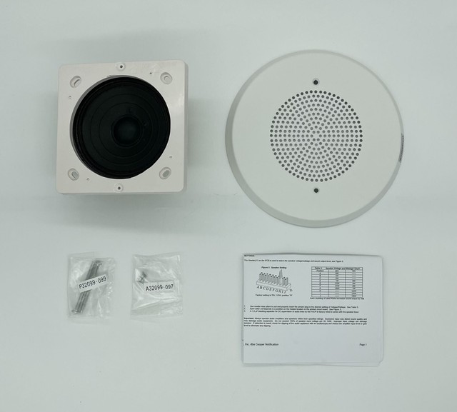 Wheelock ET90-W Ceiling Speaker for sale online | eBay