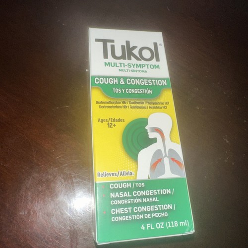 Tukol Multi Symptom Cold Cough Syrup (4oz.) for sale online | eBay