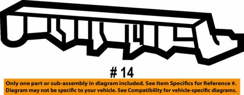 52534-53010 Toyota Bracket, front bumper retainer, no.2 5253453010, New ...