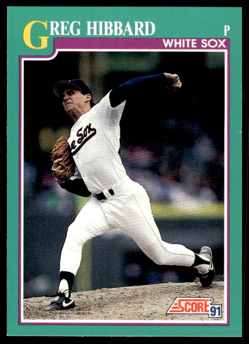 1991 Score Baseball Card Greg Hibbard Chicago White Sox #128 | eBay
