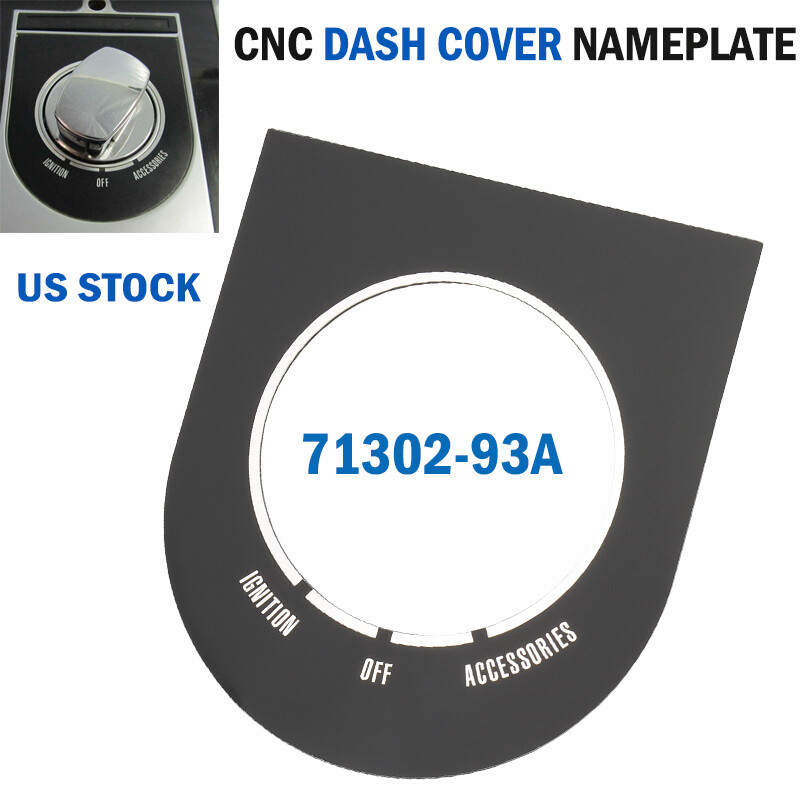 Aluminum Dash Cover Switch Nameplate For Harley Softail FXST 96-17 Dyna ...