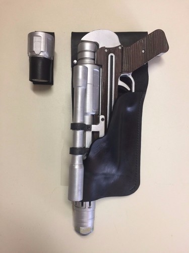 Star Wars Director Krennic LEATHER HOLSTER & ammo pouch costume fits ...