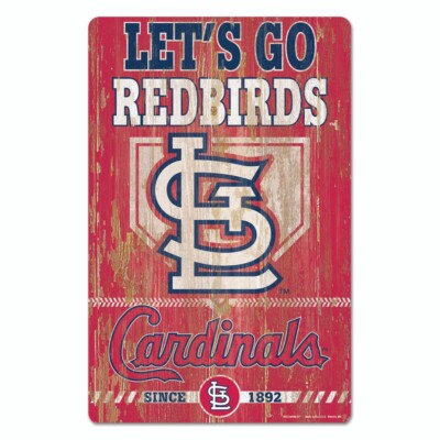 St. Louis Cardinals MLB 17" x 11" Wood Decorative Indoor Sign Wincraft ...
