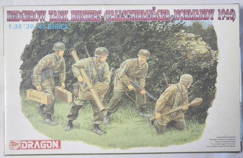 6127 Dragon 1/35 Hedgerow Tank Hunters (Fallschirmjager, Normandy 1944 ...
