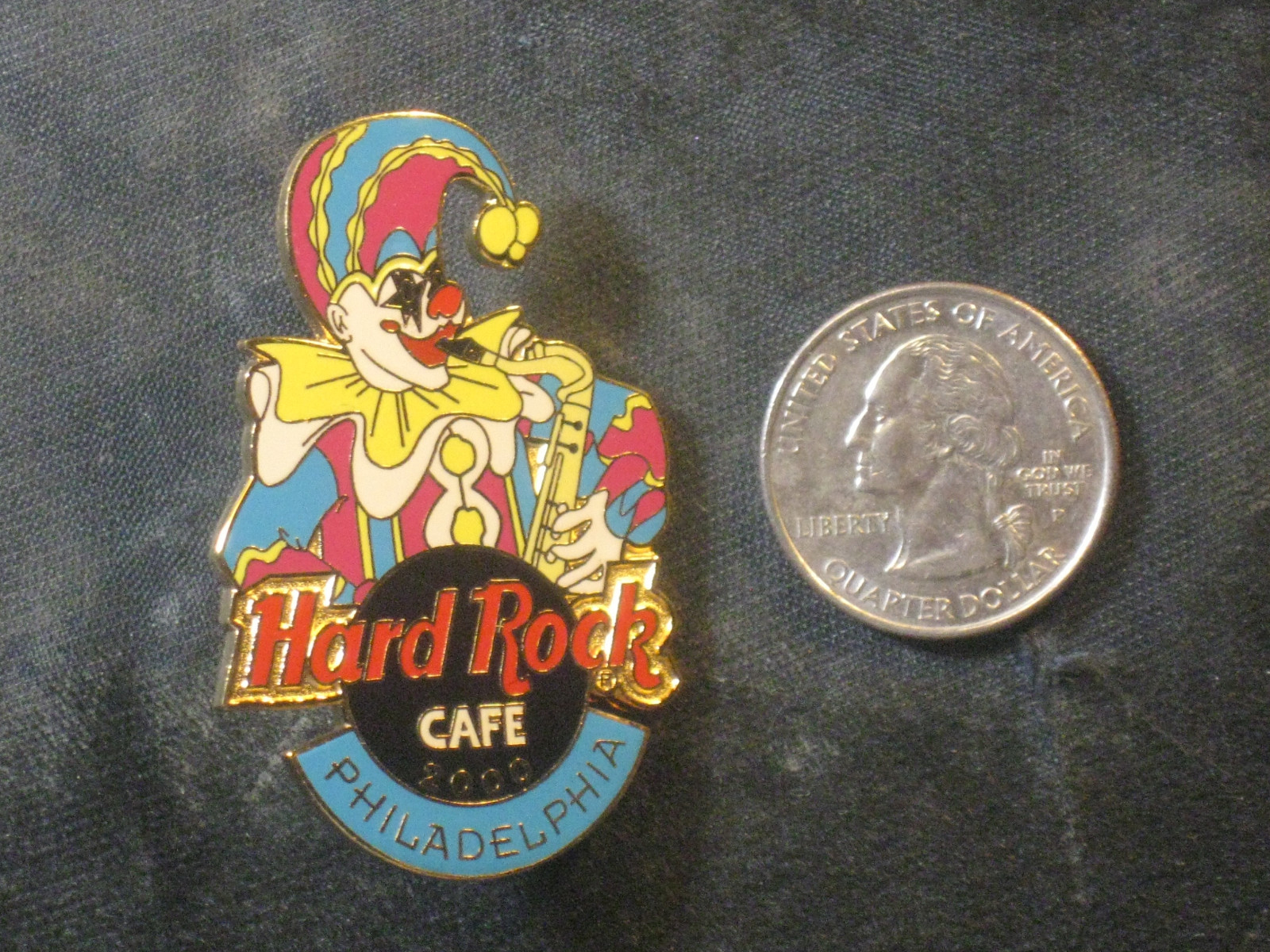 Vintage Hard Rock Cafe Philadelphia 2000 Mummer Parade Clown Lapel Hat ...